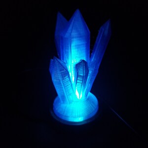 Crystal Lamp - Etsy