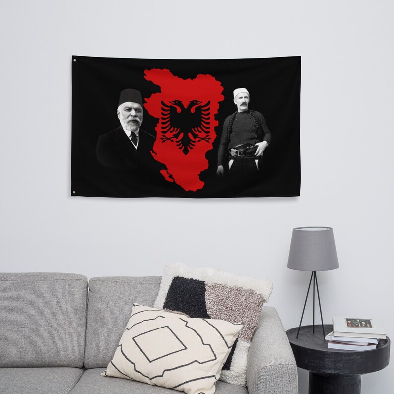 Autochthonous Flag | Flamuri Autokton | Shqiperi Etnike - Etsy