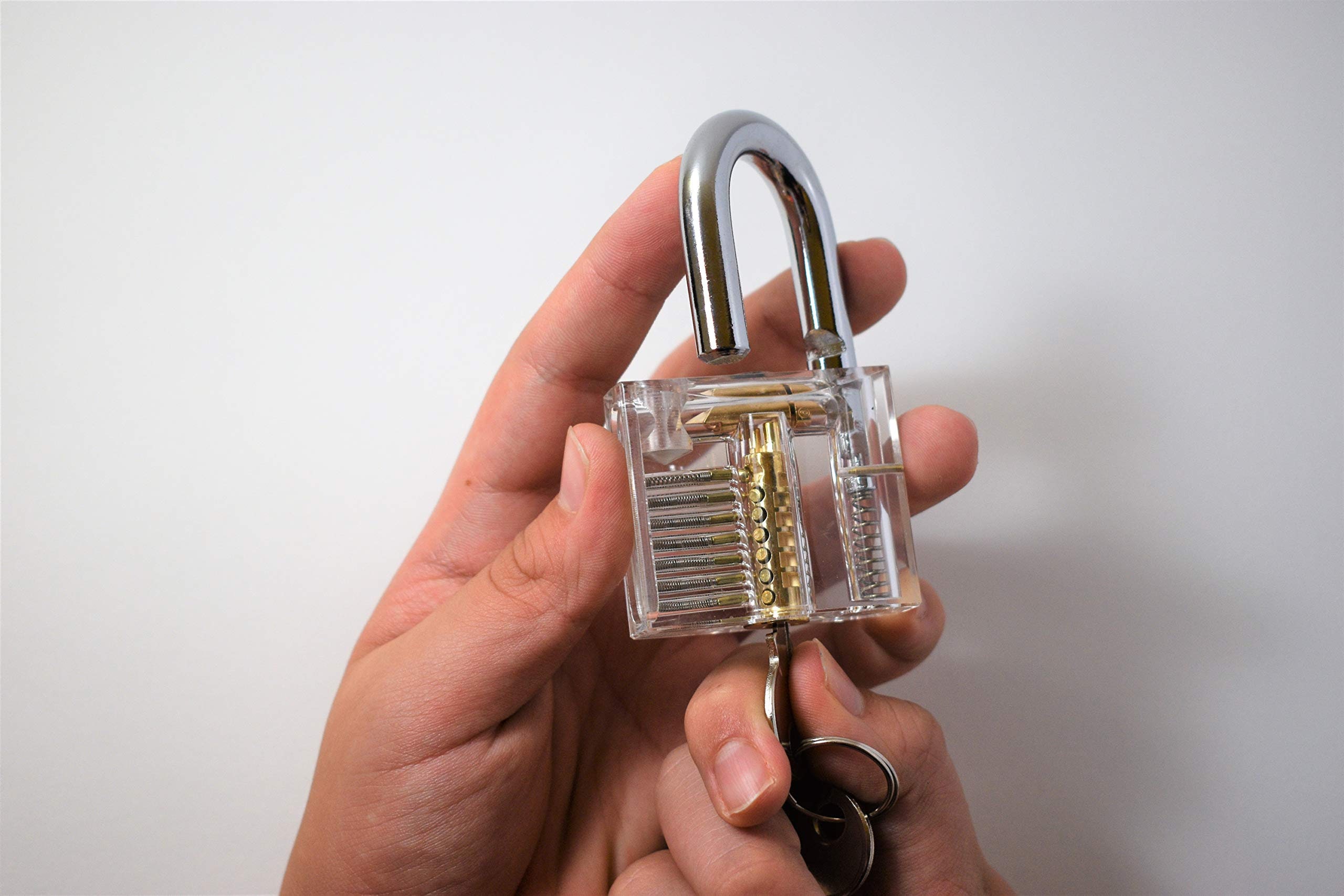 19 Pc Lock Pick Training Set with 2 clear training locks. | Etsy