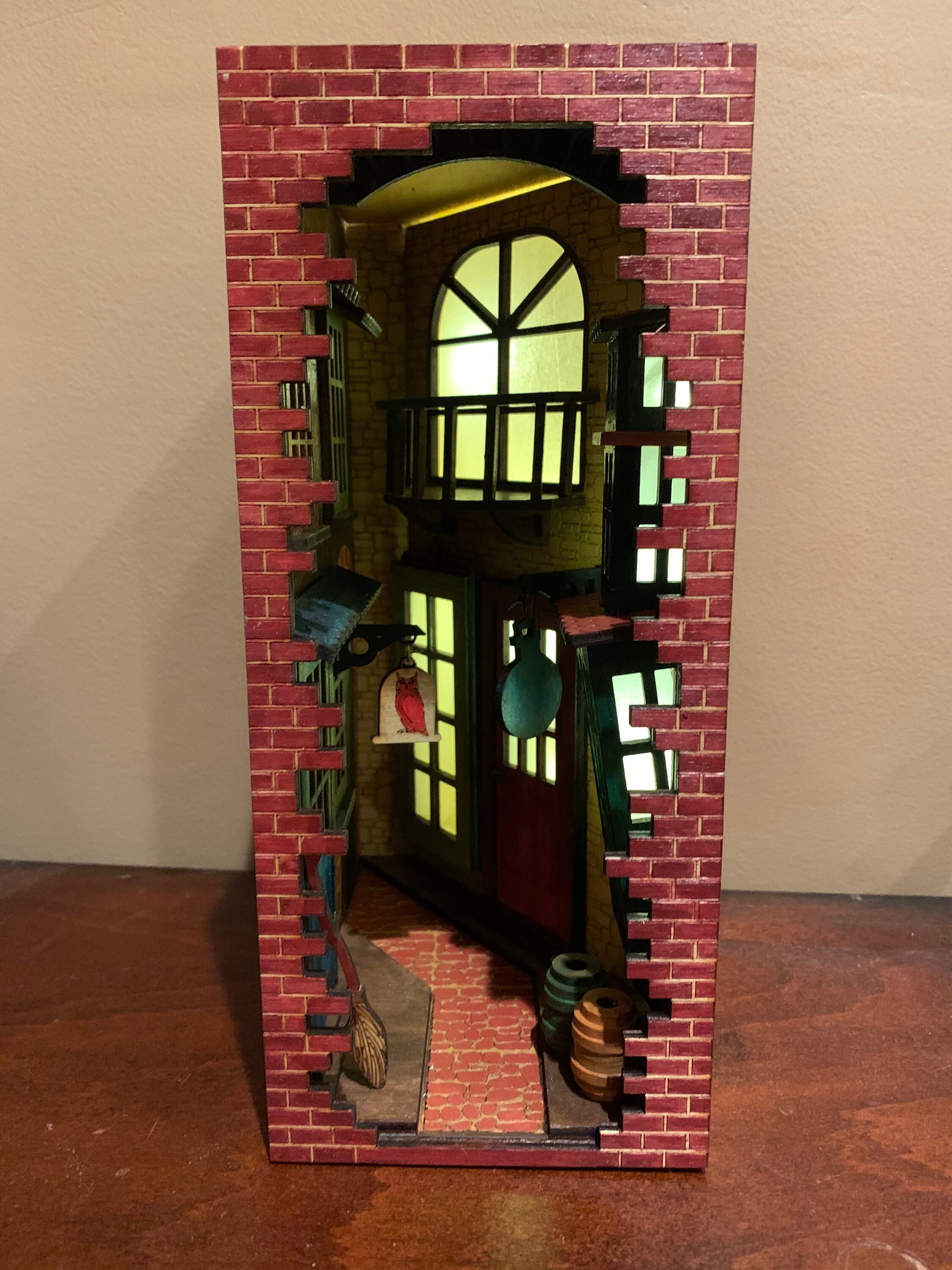 Wizard Alley Book Nook Shelf Insert - Etsy