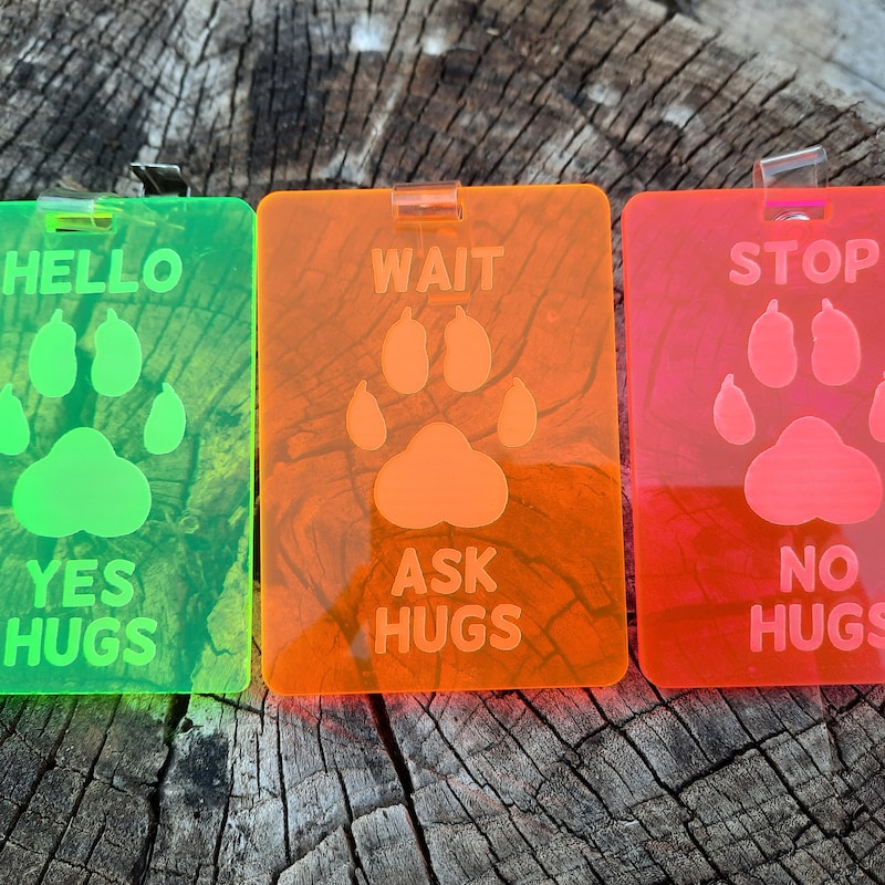 Furry Consent Badges - Etsy