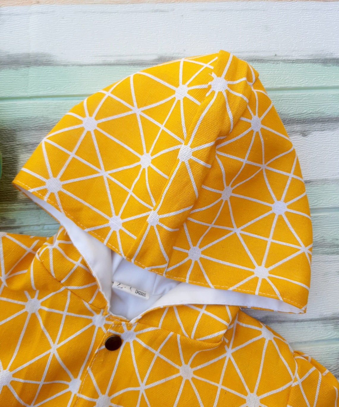 Kids Linen Jacket Kids Coat Kids Yellow Sweatshirt Kids - Etsy