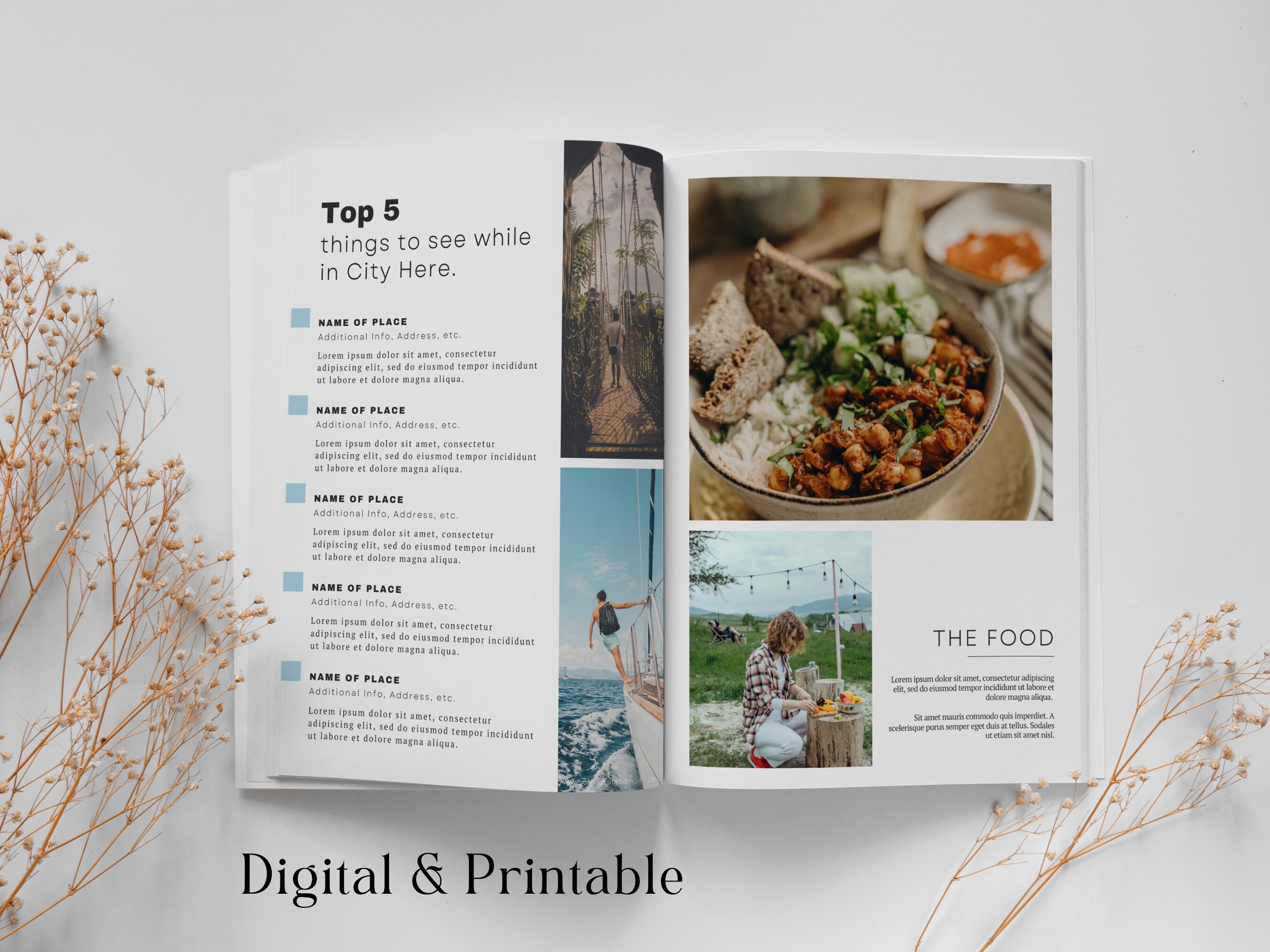 Travel Guide Templates Travel Ebook Travel Guide Ebook Template Canva ...