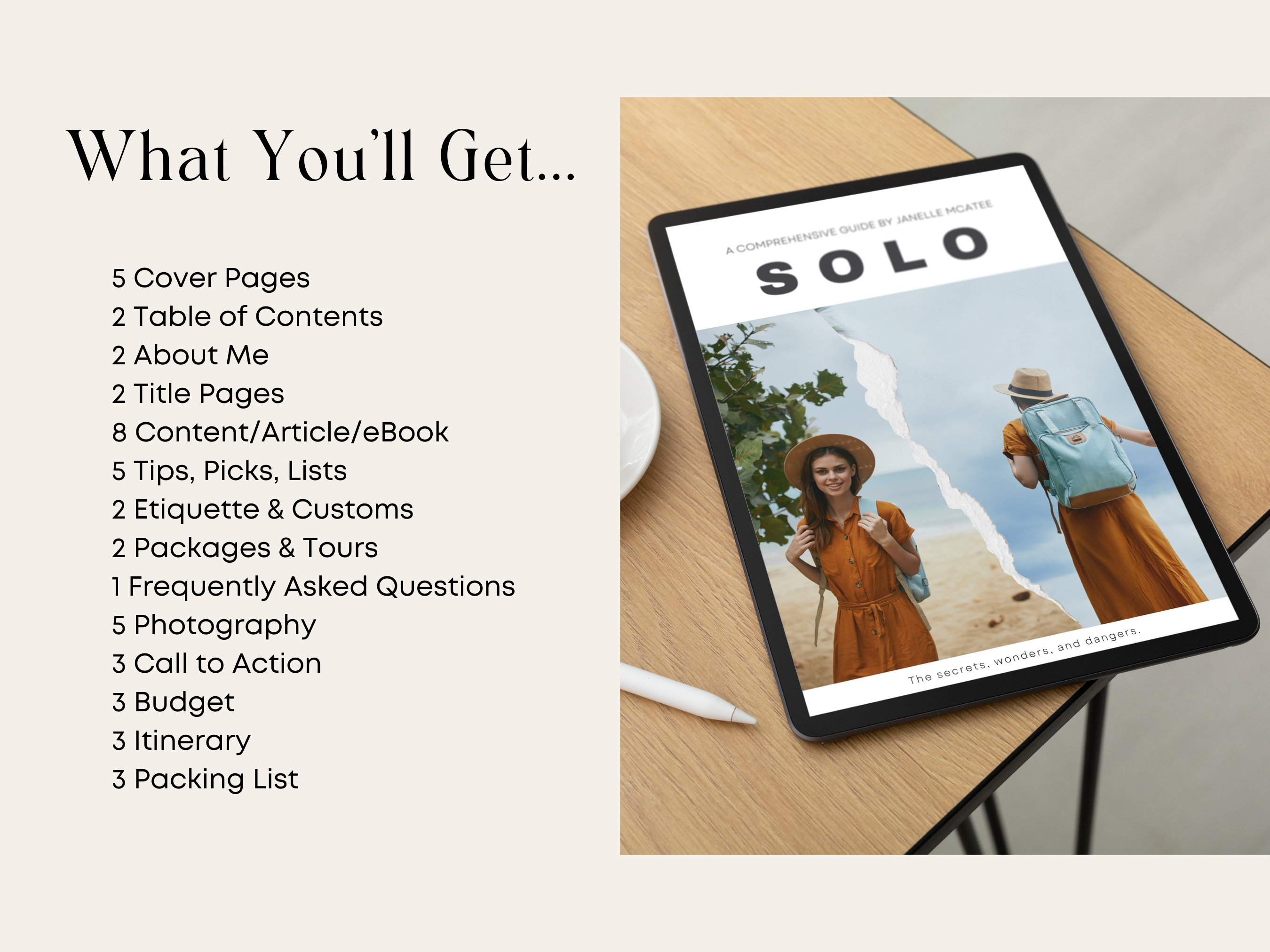 Travel Guide Templates Travel Ebook Travel Guide Ebook Template Canva ...