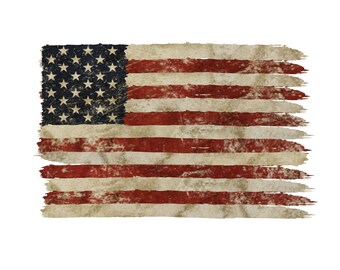 Weathered Flag Svg - Etsy
