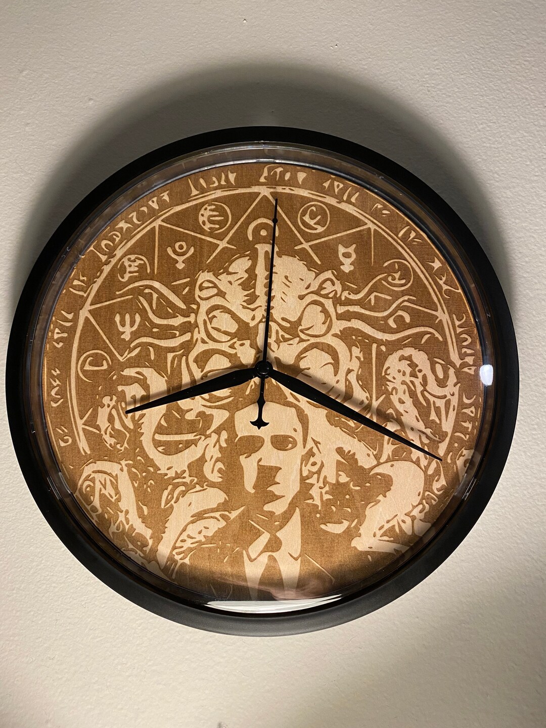 HP Lovecraft Wall Clock - Etsy