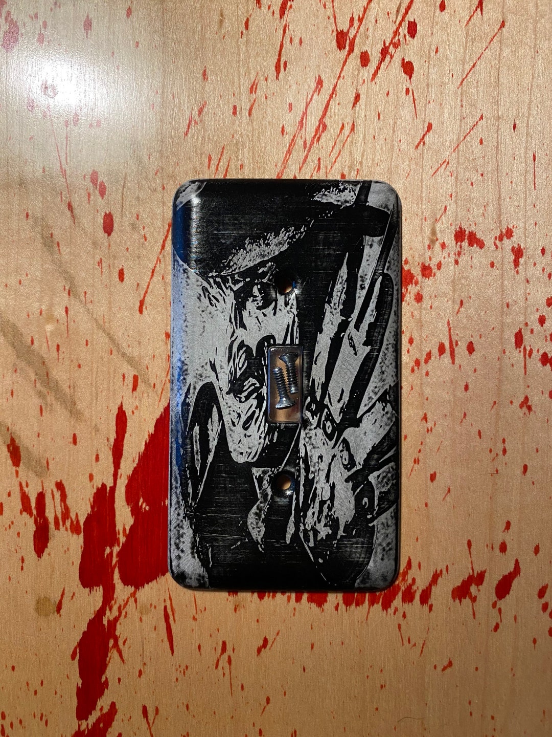 Freddy Horror Light Switch Plate - Etsy