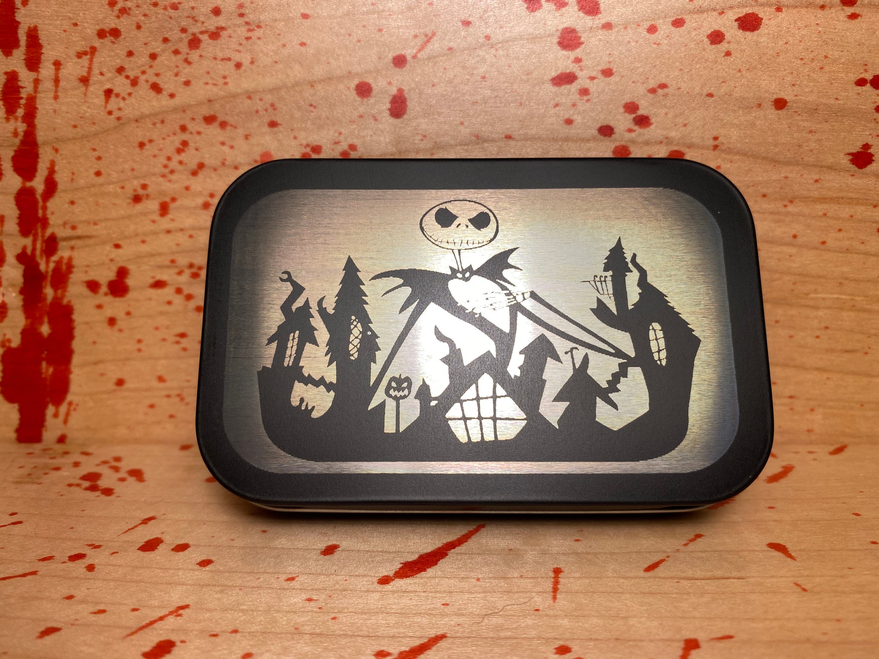 Horror Laser Engraved Tin Boxes 6th Listing - Etsy
