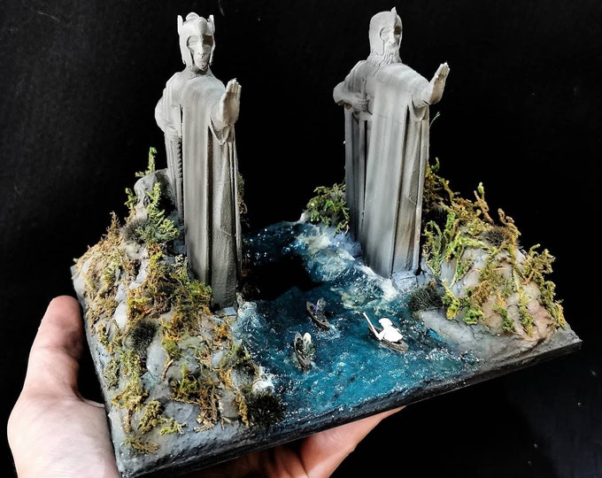 Argonath Model From Lord of the Rings - Etsy