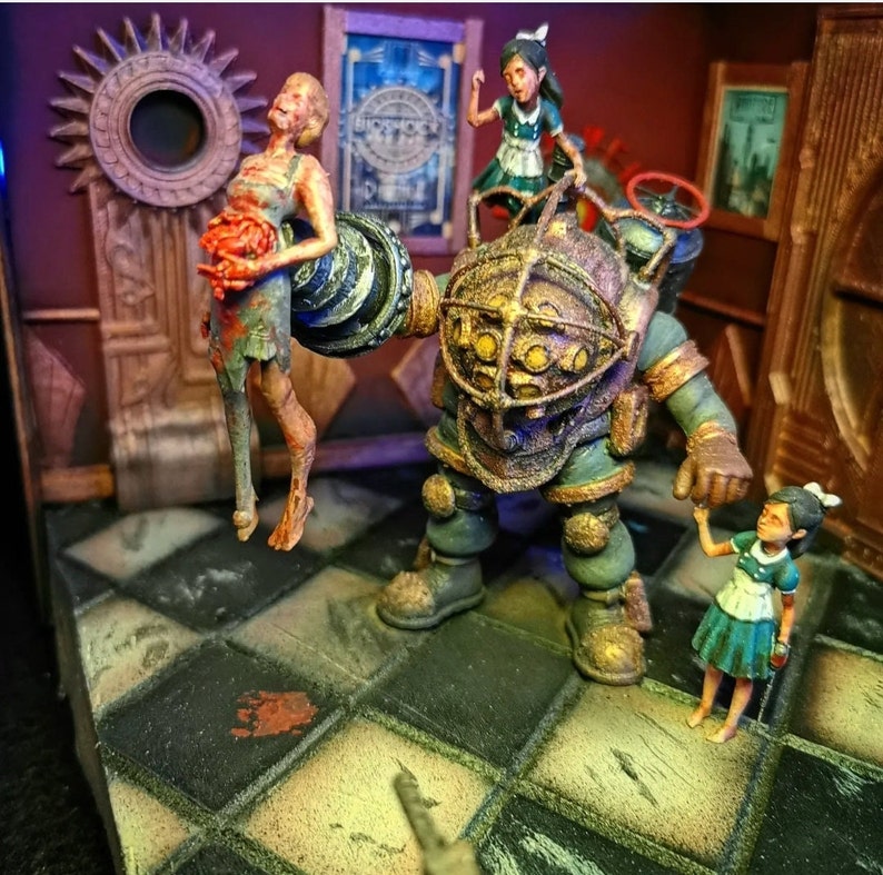 Bioshock, Rapture, Big Daddy Video Game Model - Etsy