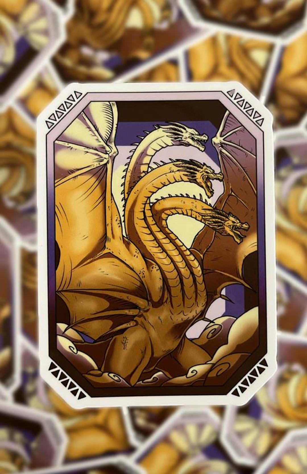 King Ghidorah Sticker - Etsy