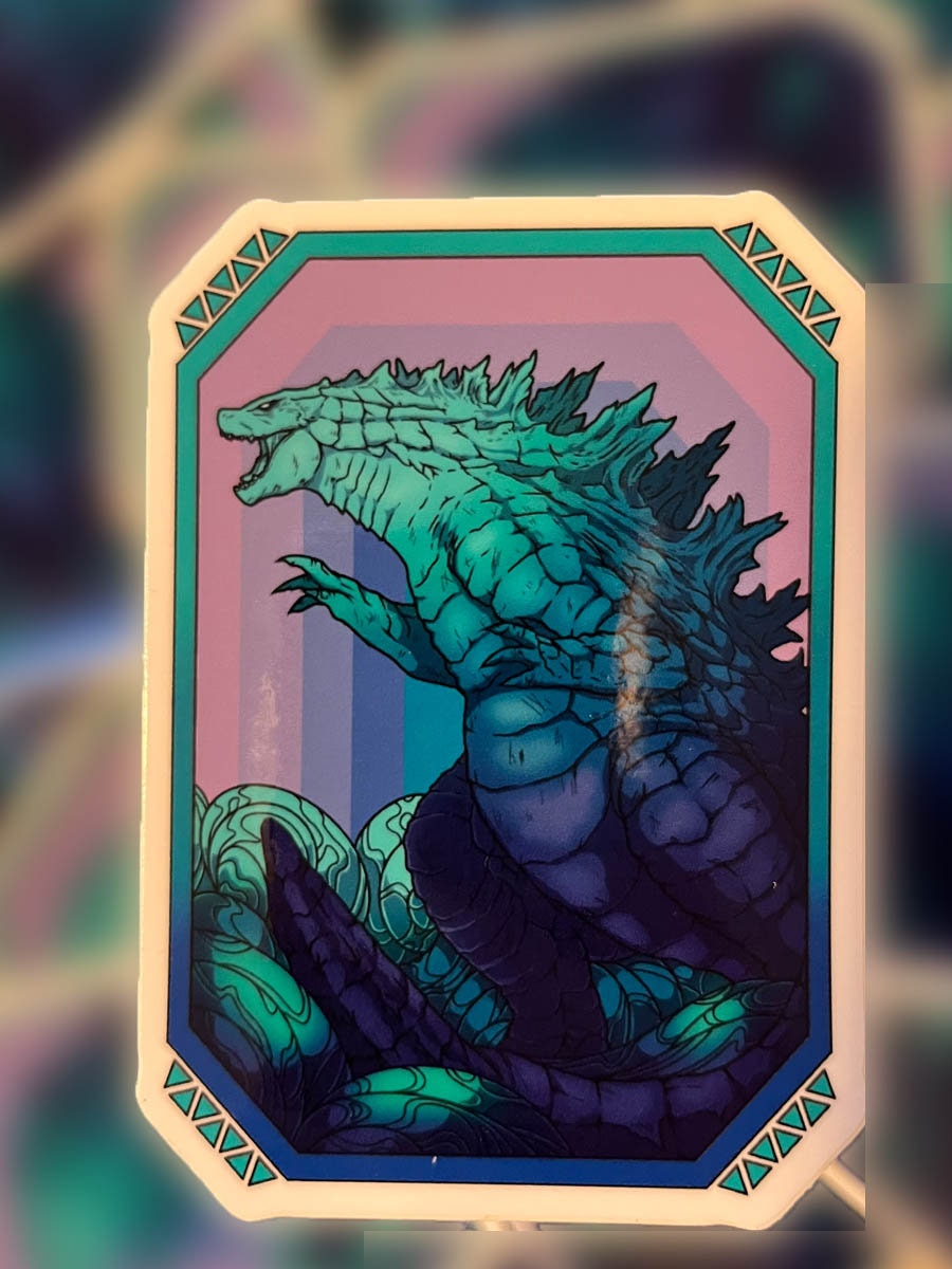 Godzilla King of Monsters Sticker - Etsy
