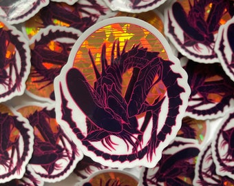 Xenomorph Alien Sticker - Etsy