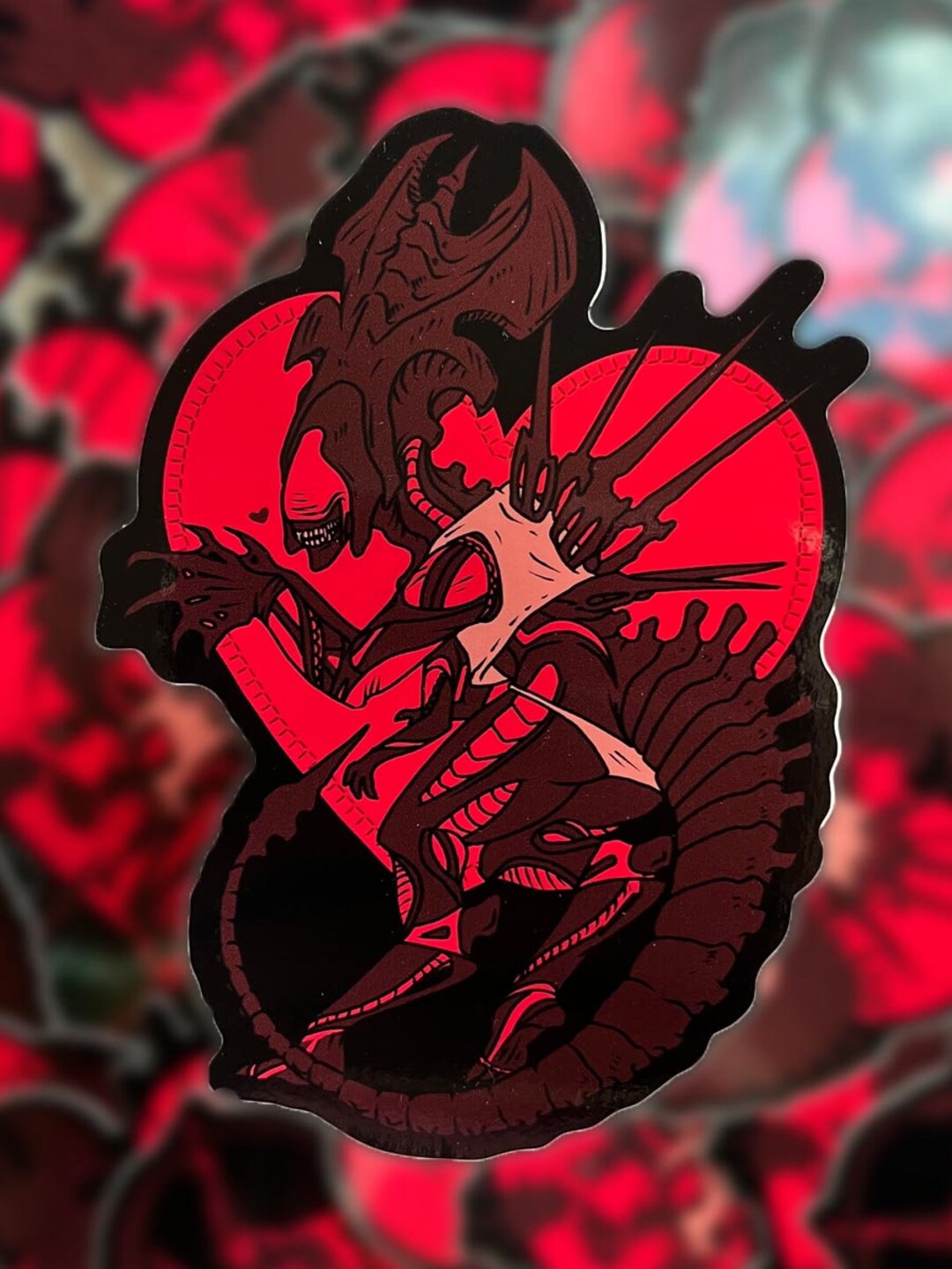 Alien Queen Xenomorph Sticker - Etsy