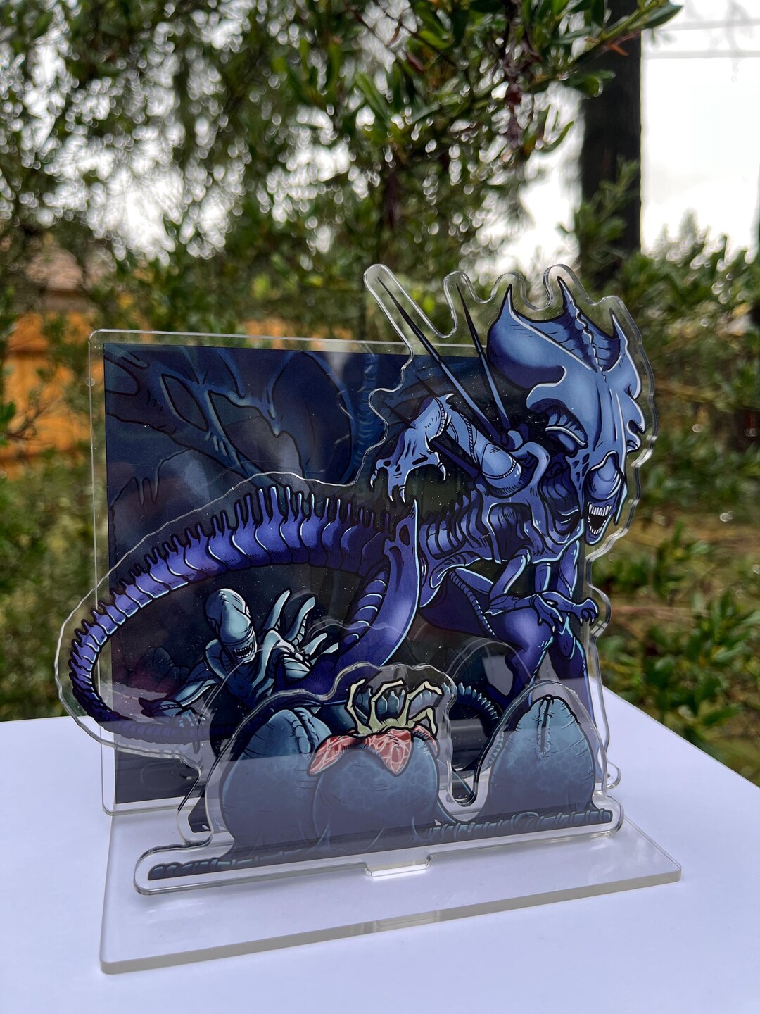 Xenomorph Alien Queen Acrylic Standee Large - Etsy