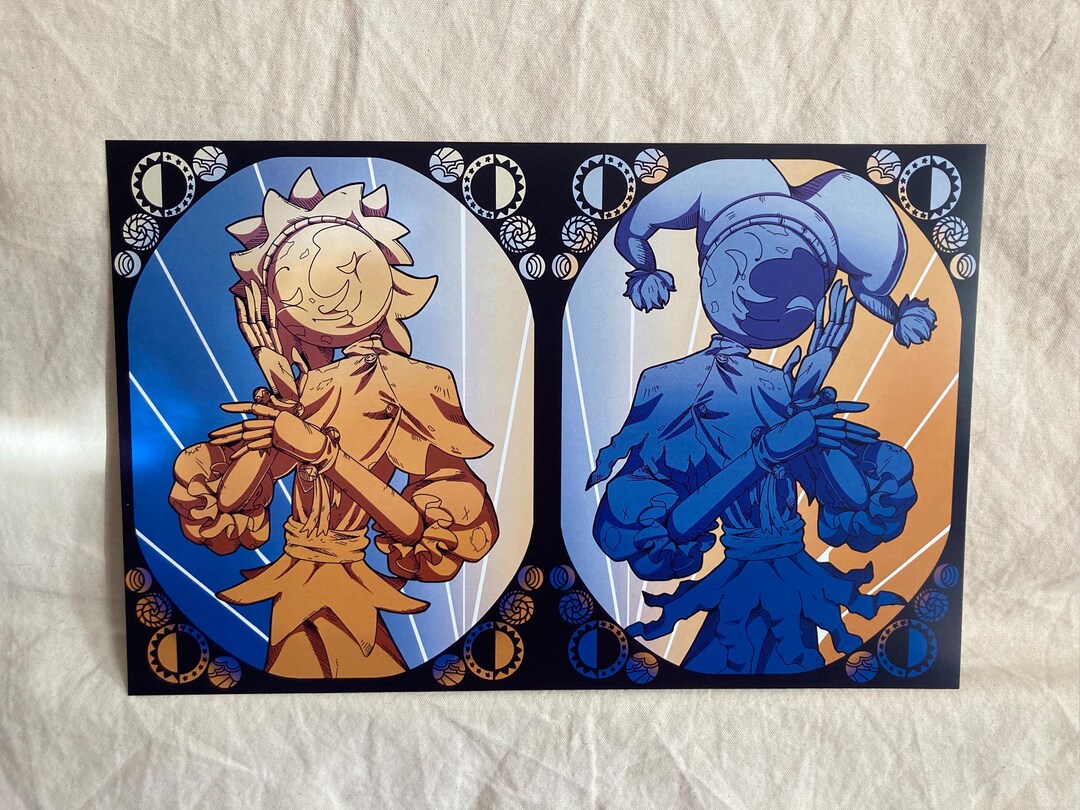 Sundrop and Moondrop FNAF Print 11x17 - Etsy