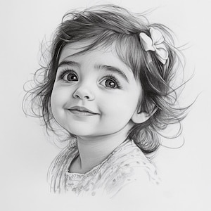 Realistic Future Baby Drawing, Psychic Art Based on Natal Chart Reading ...