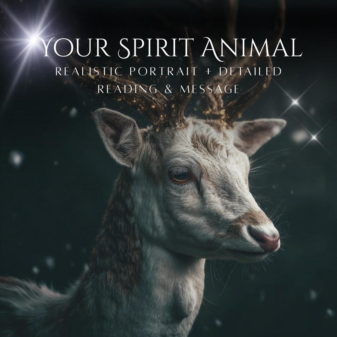 Spirit Animal Psychic Reading & Custom Artwork: Your Guiding Totem ...