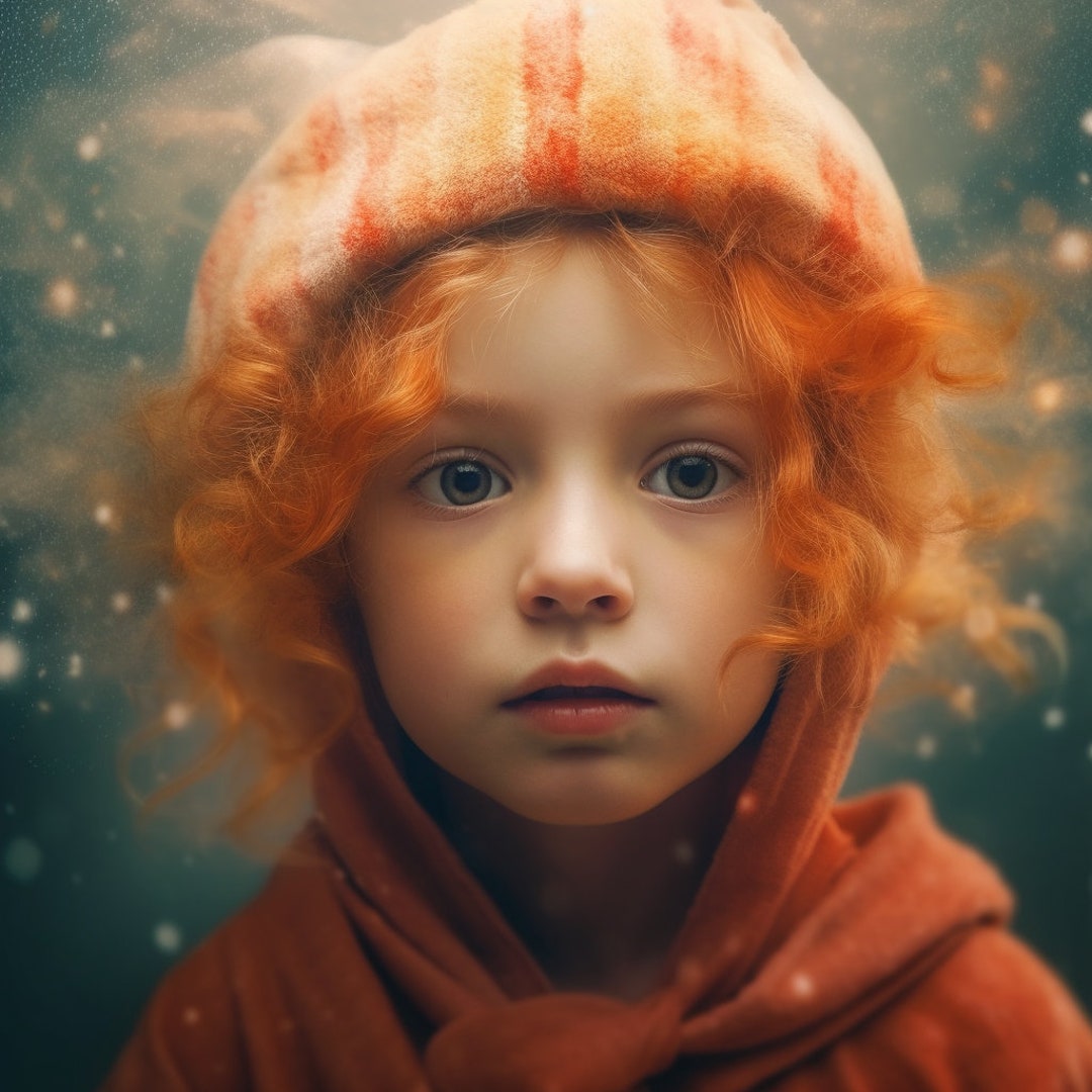 Inner Child Portrait Based on Natal Chart Reading, Spiritual Psychic ...