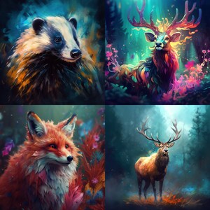 My Spirit Animal Guide Drawing and Soul Message / Same Day Psychic ...