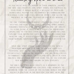 My Spirit Animal Guide Drawing and Soul Message / Same Day Psychic ...