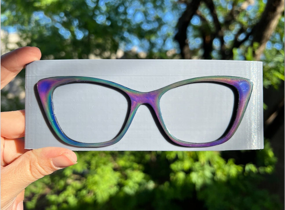 Mood Ring Multi Color Shift - 3D Printed Glasses Toppers - Etsy