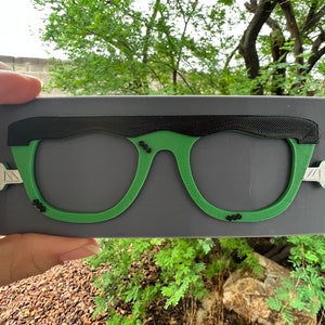 Frankenstein’s Monster - 3D Printed Glasses Toppers - Etsy