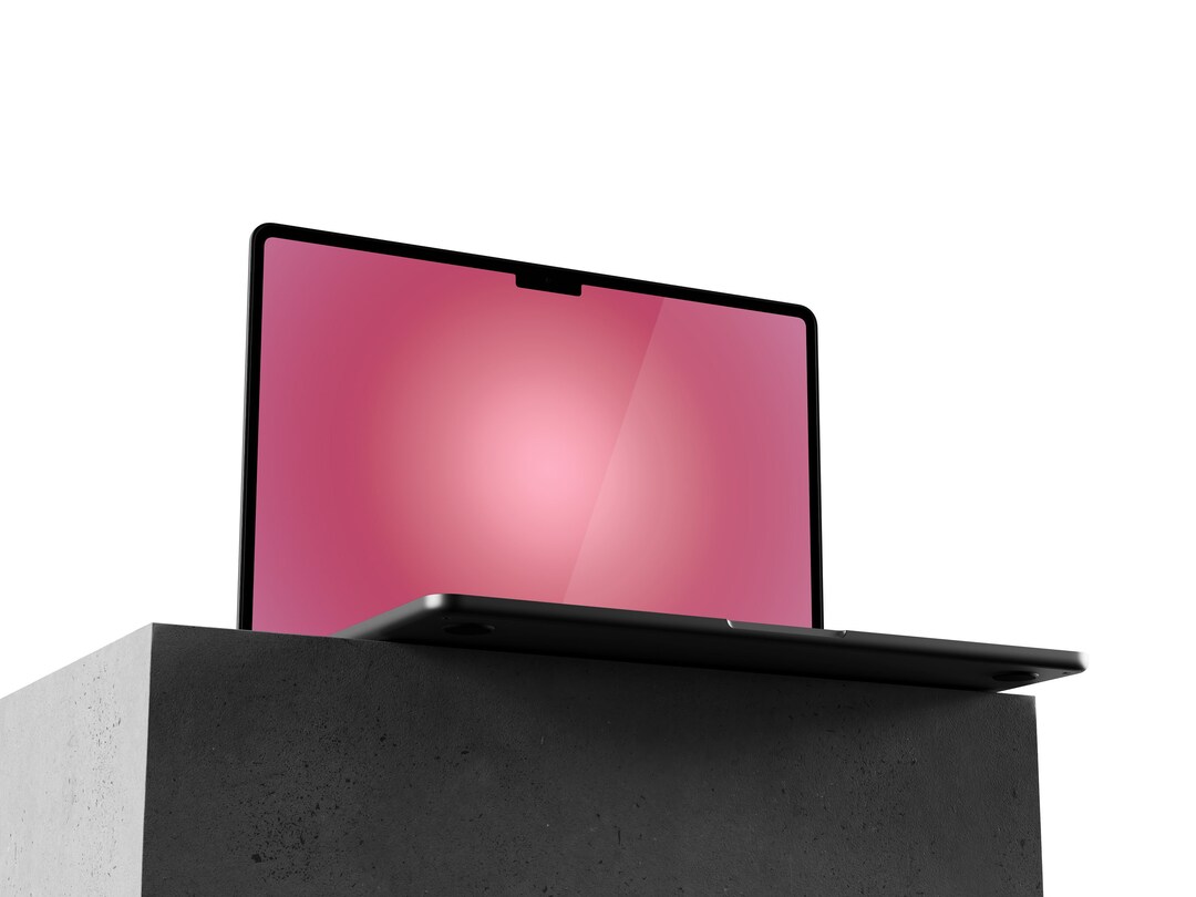 Pink Aura Gradient Desktop Wallpaper Desktop Background - Etsy