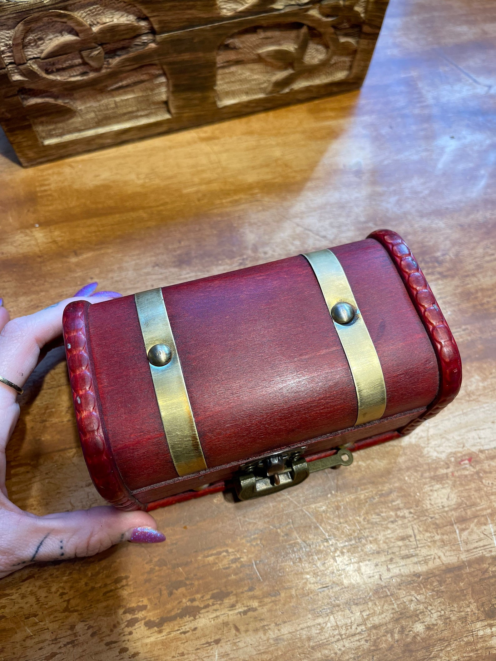 Mystery Treasure Trunk Kit | Crystals, Charms, and Keepsakes - Etsy