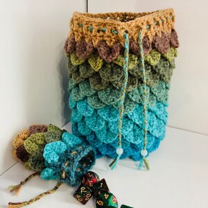 Dragon Egg Dice Bag (crochet Pattern Only) - Etsy