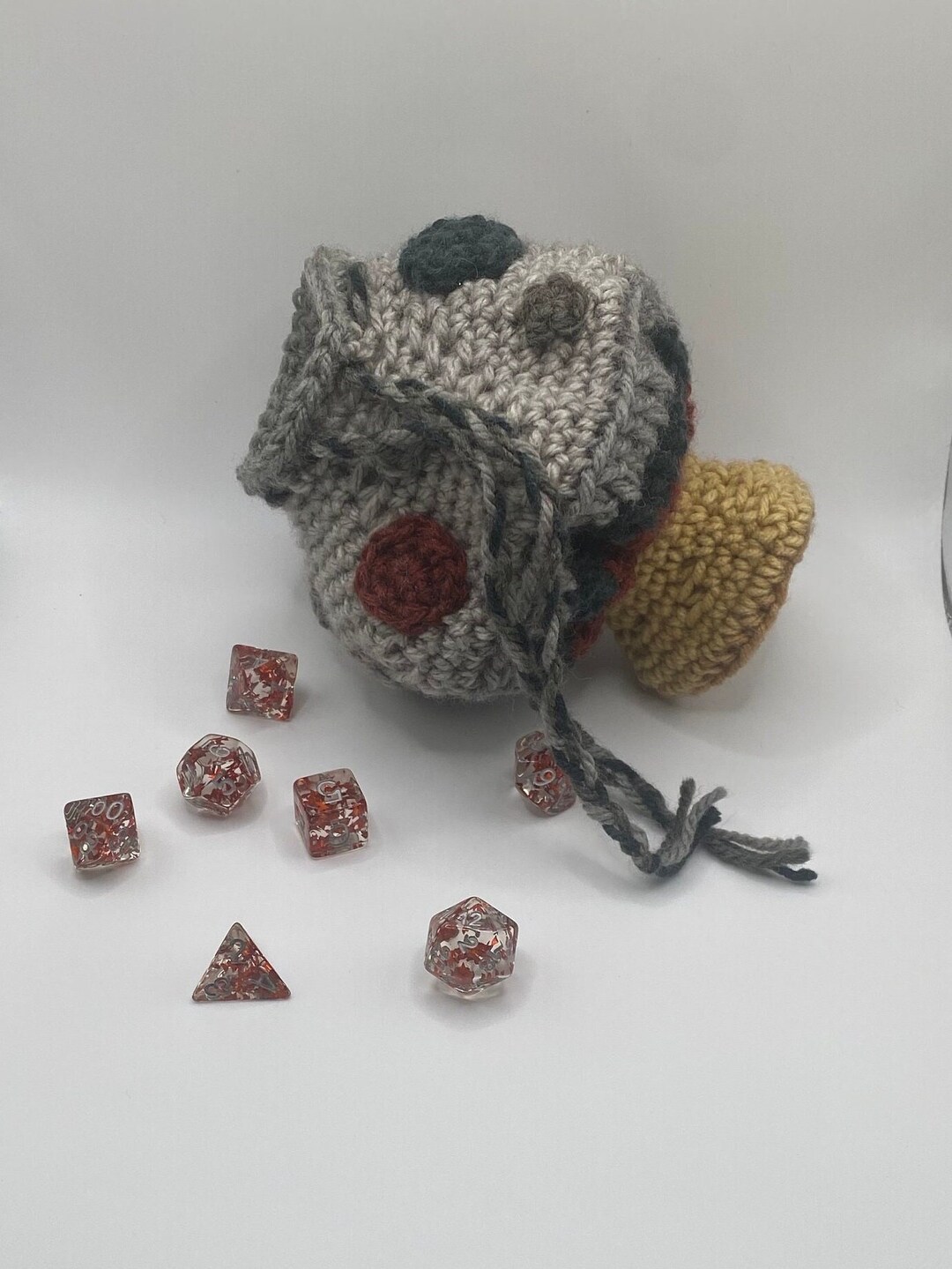 Mushroom Drawstring Bag (CROCHET PATTERN ONLY) - Etsy