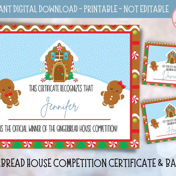 Gingerbread House - Etsy