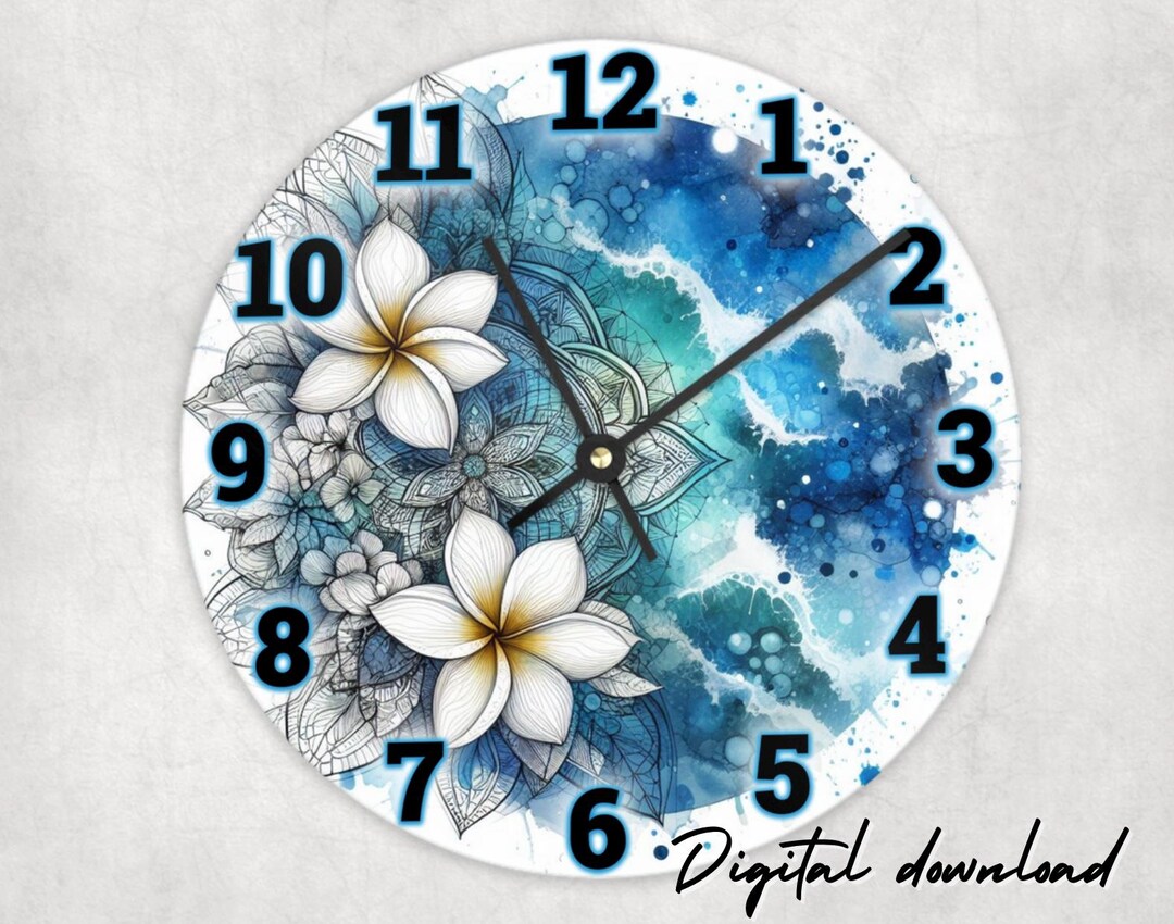 Clock Design Cute Funny Snarky Sublimation Clock Png , Digital Download ...