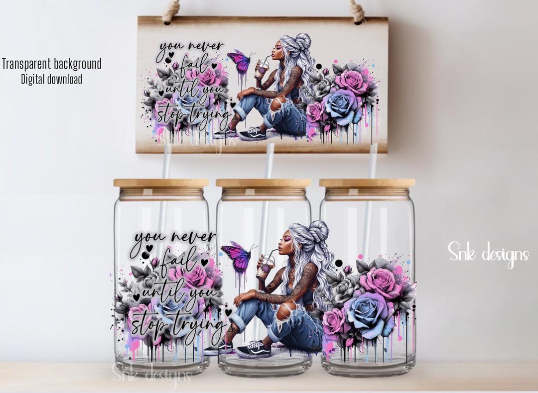 16oz Beer Can Wrap, Sublimation Design Templates, 16oz Png Digital ...