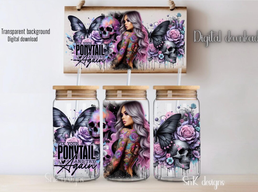 16oz Beer Can Wrap, Sublimation Design Templates, 16oz Png Digital ...
