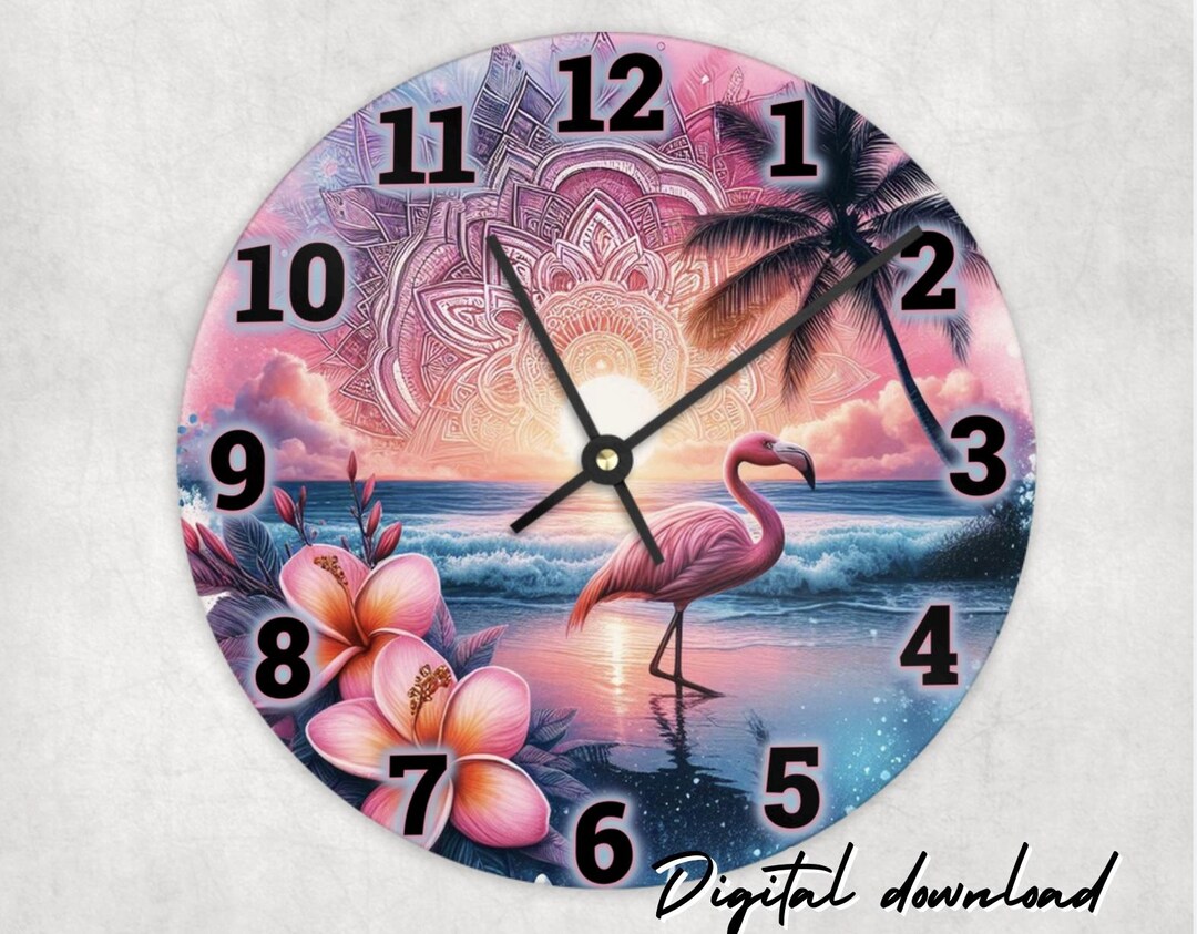 Clock Design Cute Funny Snarky Sublimation Clock Png , Digital Download ...