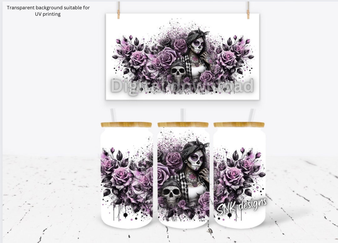 16oz Beer Can Wrap, Sublimation Design Templates, 16oz Png Digital ...
