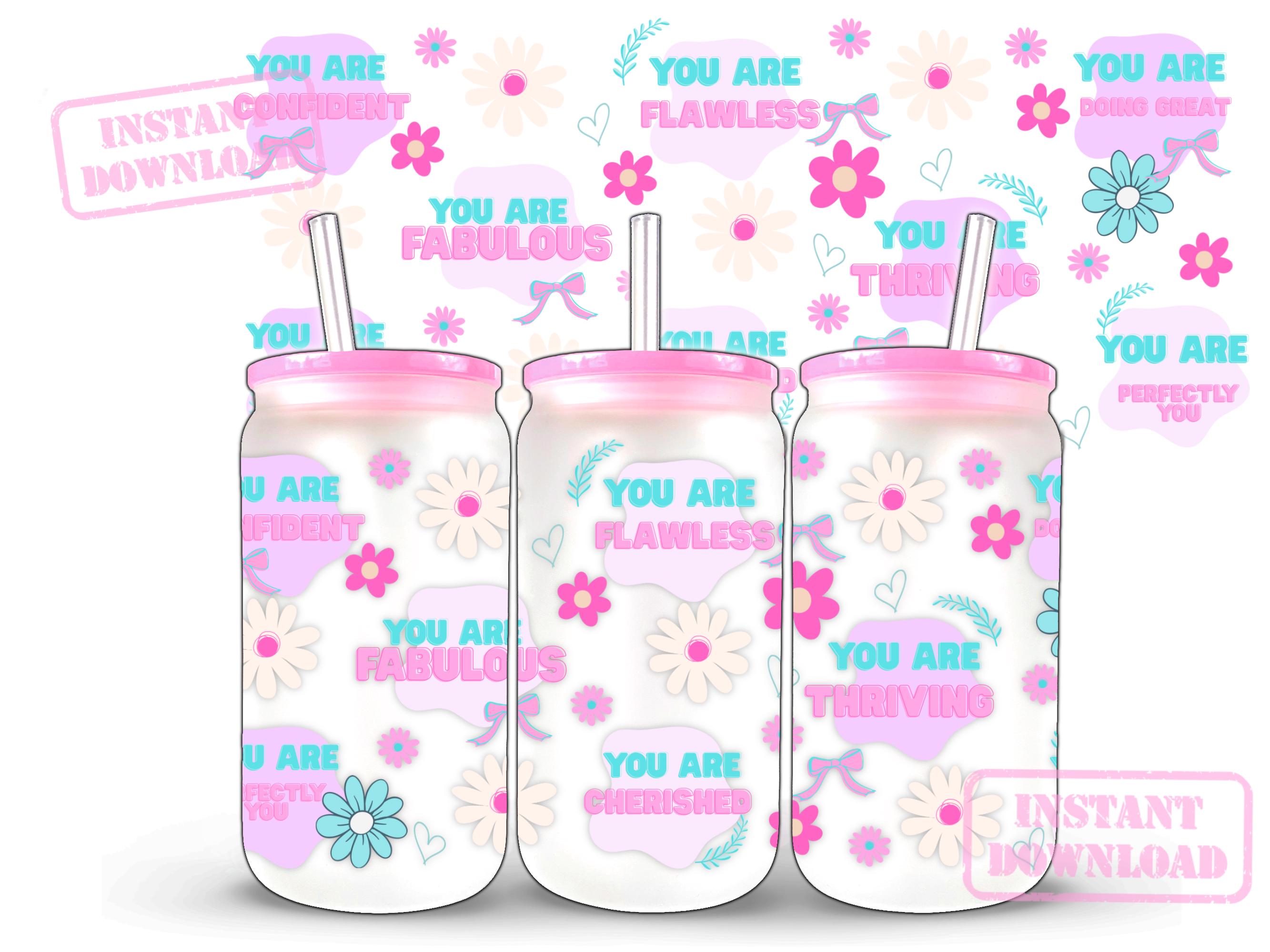 Pastel Positive Affirmation Tumble Wrap PNG | Preppy Self Love Quotes ...