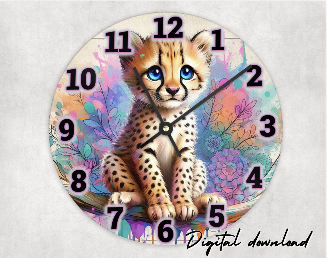 Clock Design Cute Funny Snarky Sublimation Clock Png , Digital Download ...