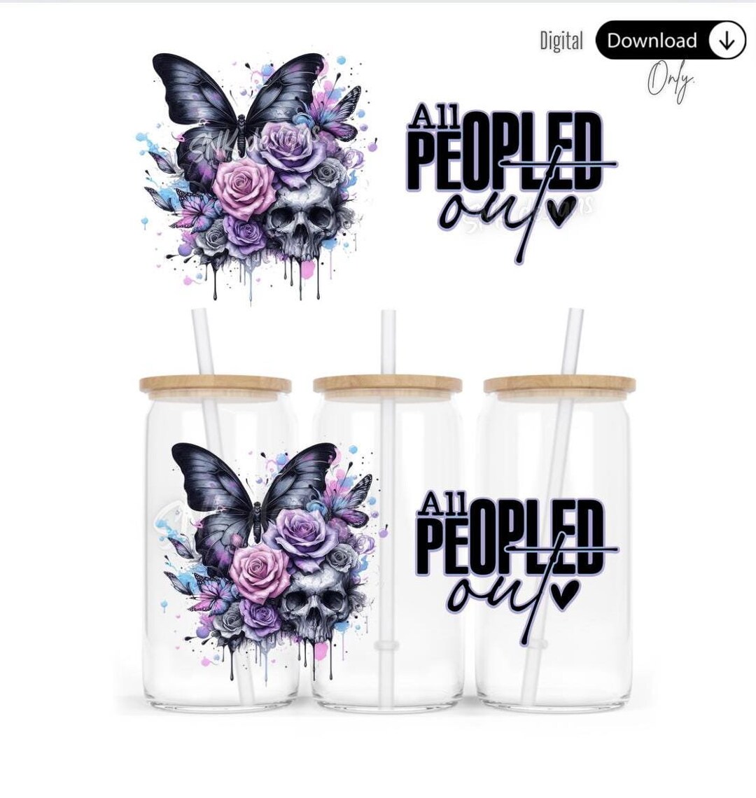 16oz Beer Can Wrap, Sublimation Design Templates, 16oz Png Digital ...