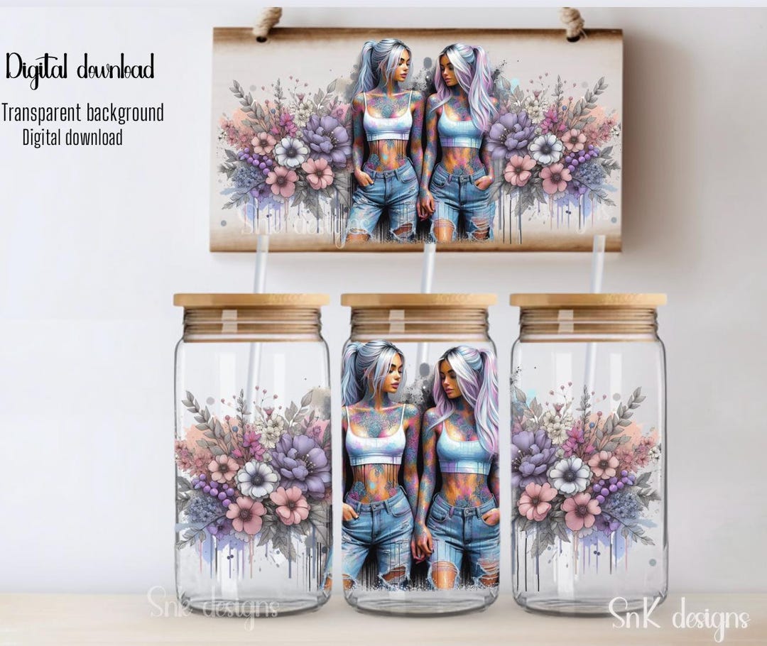 16oz Beer Can Wrap, Sublimation Design Templates, 16oz Png Digital ...