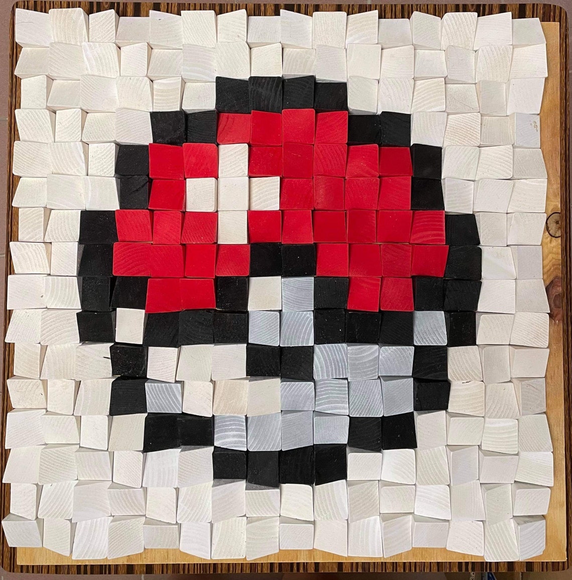 Pokeball Sound Diffuser Custom 3D Wood Wall Art - Etsy