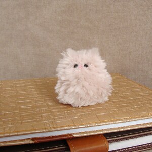 Little Fluffy Cat, Desk Pet, Cute Cat Plush, Worry Pet, Desk Toy ...
