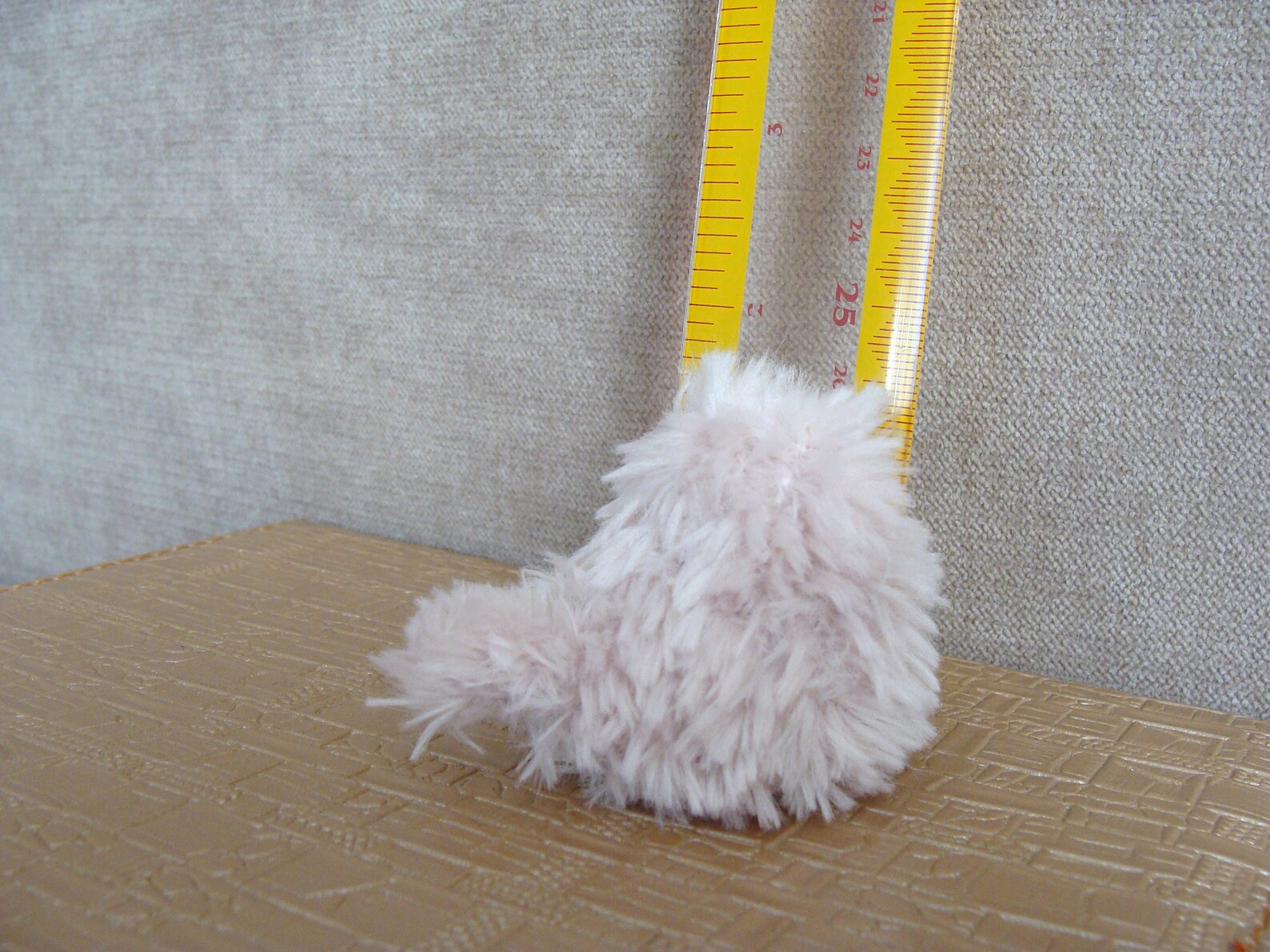 Little Fluffy Cat Desk Pet Cute Cat Plush Worry Pet Desk - Etsy