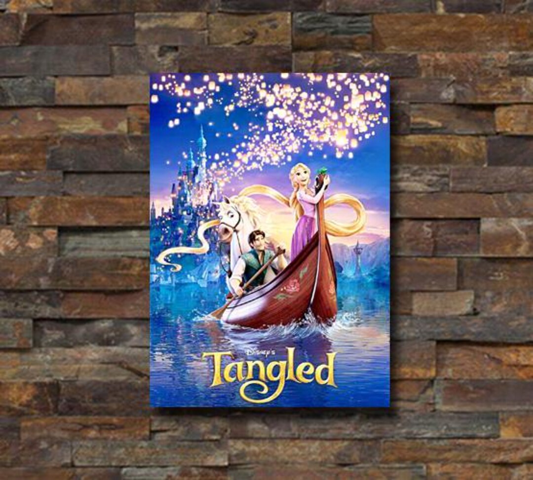 MP013 Disney Tangled Movie Poster - Etsy