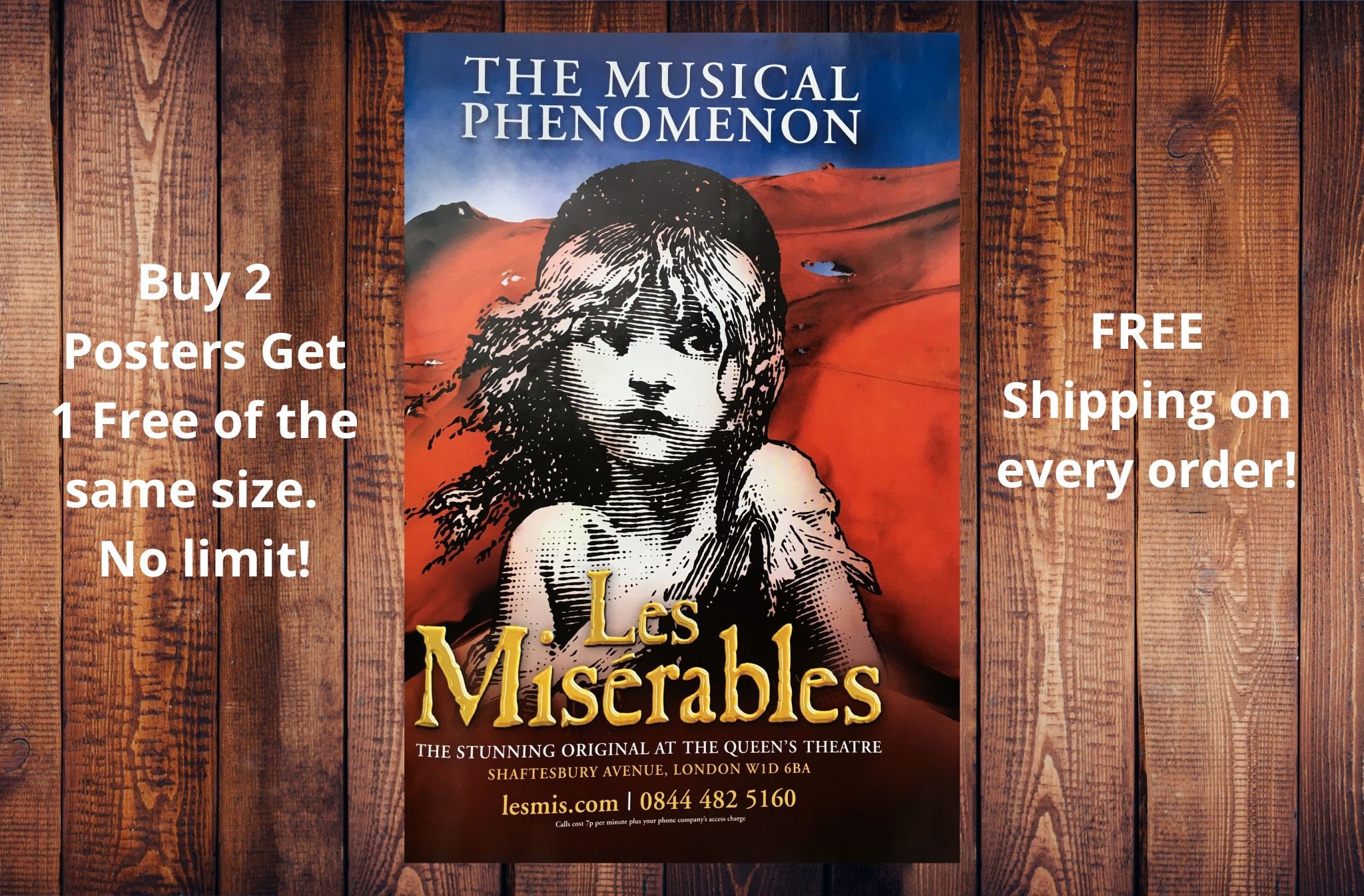 Les Miserables Musical Poster