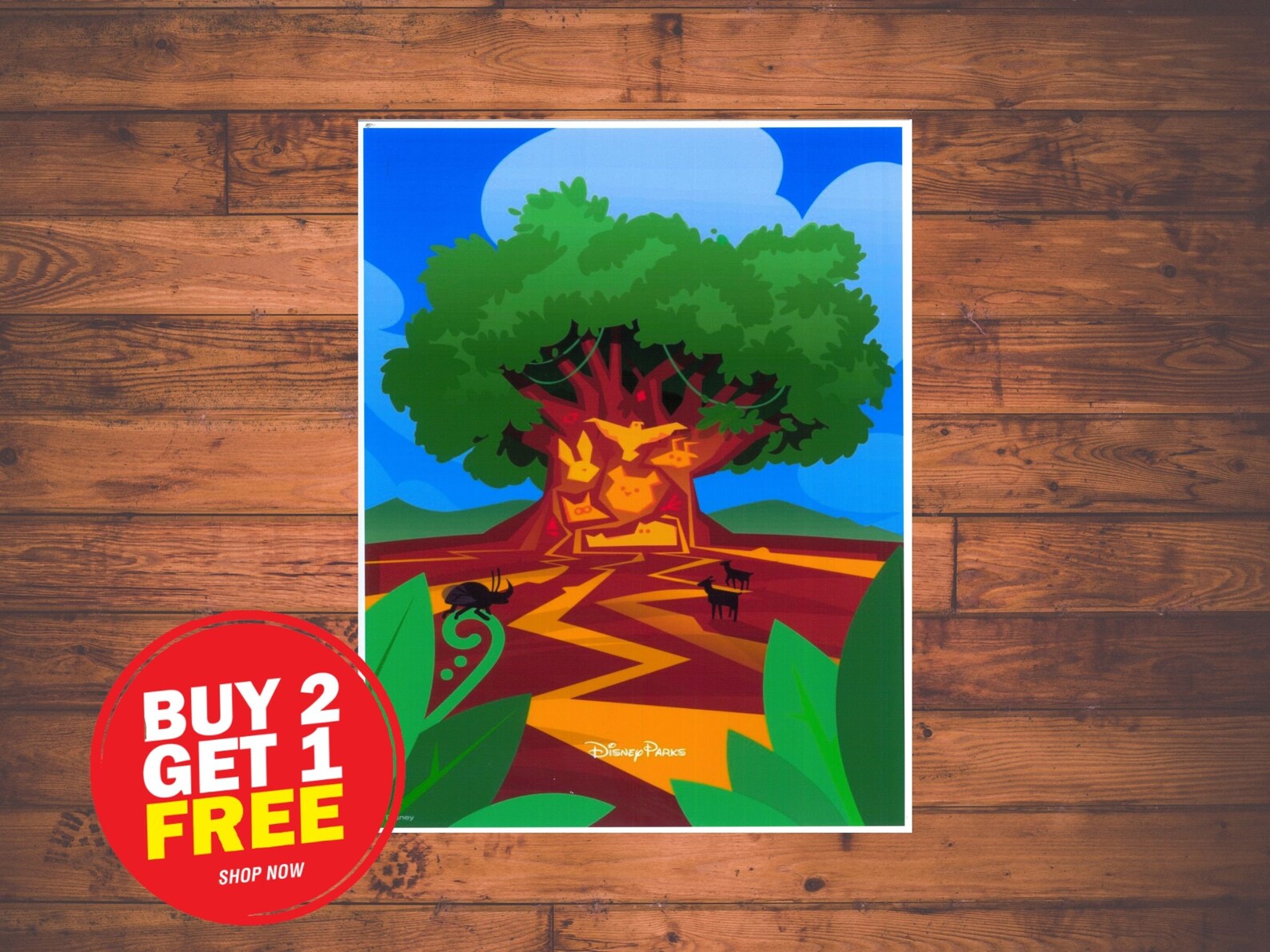 Disney Parks Animal Kingdom Poster 0367 Disney World Poster | Etsy