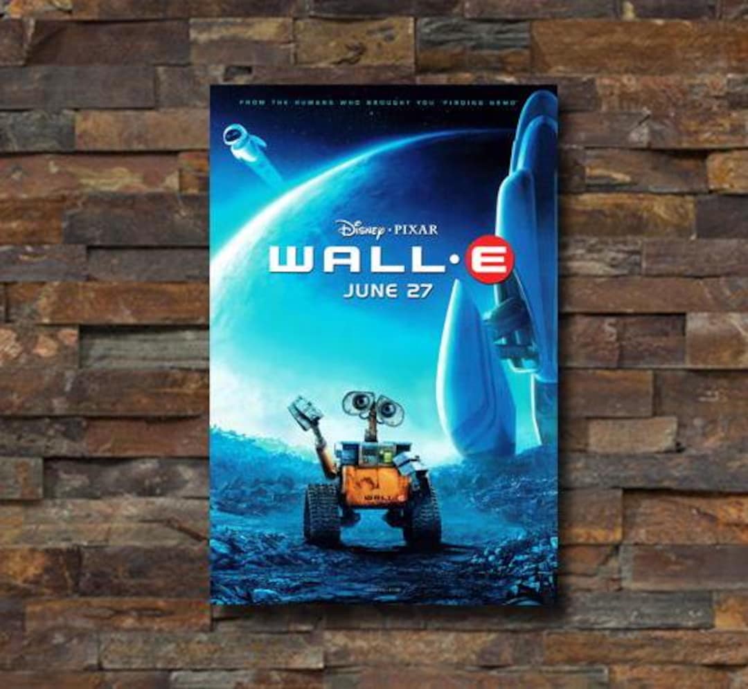 MP026 Disney WALL-E Movie Poster - Etsy