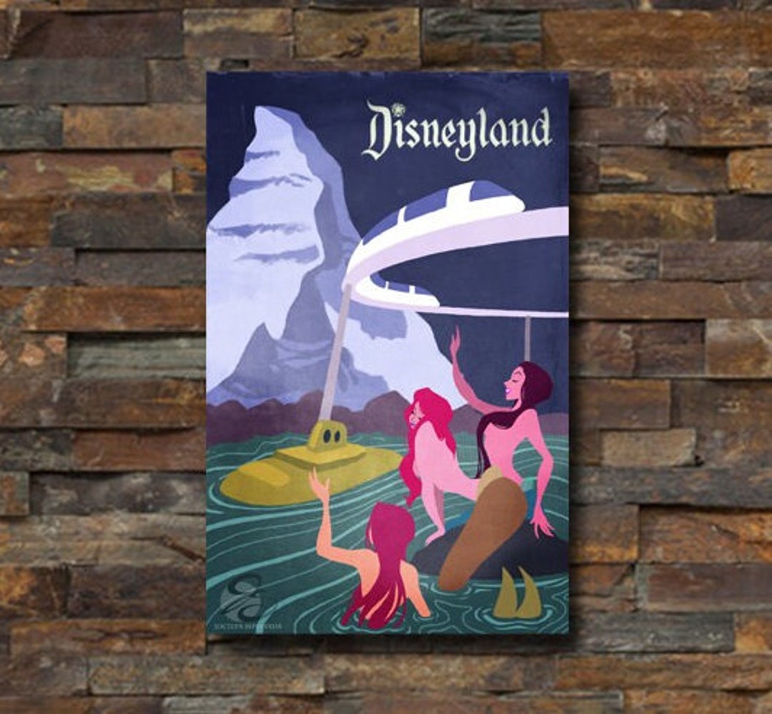 PP021 Disney Park Poster - Etsy