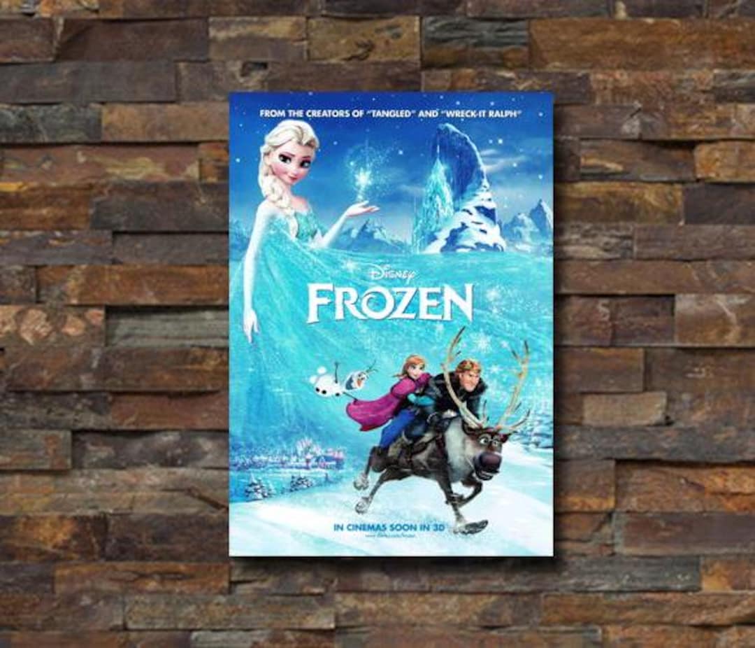 MP072 Disney Frozen Movie Poster - Etsy